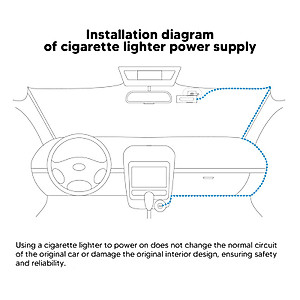 Mini Dash Camera for Cars, FHD 1080P 360 Degrees Rotatable Driving Recorder, Cycle Record Car Camera Driving Recorder with Night Vision for Cars Trucks SUVs