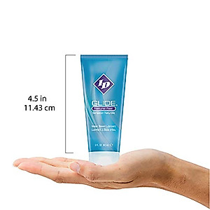 ID Glide Personal Lubricant, Natural Feel Water Based Lube, 2 Fl Oz Tube