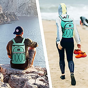 Backpack Cooler Backpack 26 Cans Insulated Leak Proof for Women Men Beach Camping Picnic Fishing Hiking Lunch Backpack Waterproof Cooler