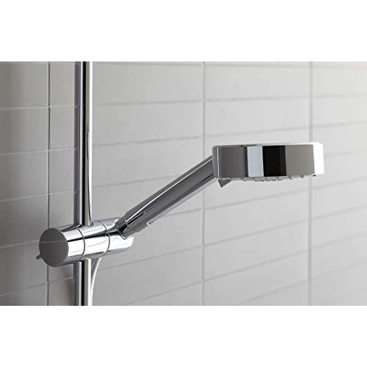 KOHLER 72415-G-CP Awaken G110 Three-Function Handshower, Handheld Showerhead with 3 Spray Settings, 1.75 GPM, Polished Chrome