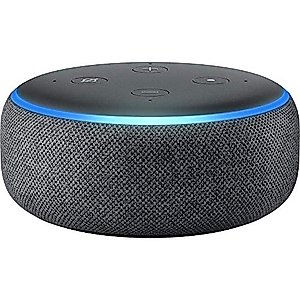 Amazon Echo Dot (3rd Gen) - Smart speaker with Alexa, Charcoal (Used)