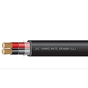 50 FT - 10 AWG Solar PV Multi-Conductor Tray Cable - 600V Type TC Cable