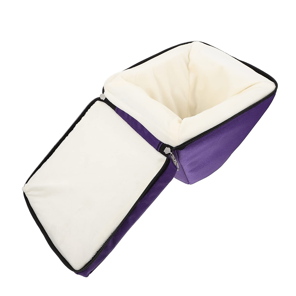 Vaguelly Crystal Singing Pyramid Case, Resistant Storage Bag Carrying Pouch, Purple