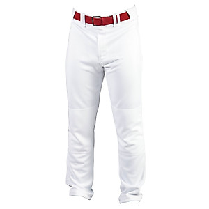 Rawlings mens Straight casual pants, White, 32W x 37L US