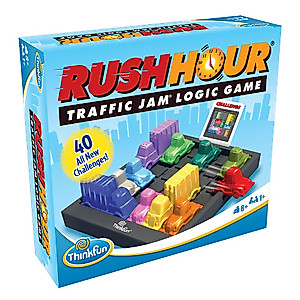 ThinkFun Rush Hour Traffic Jam Brain Game and STEM Toy for Boys and Girls Age 8 and Up – Tons of Fun With Over 20 Awards Won, International seller for Over 20 Years