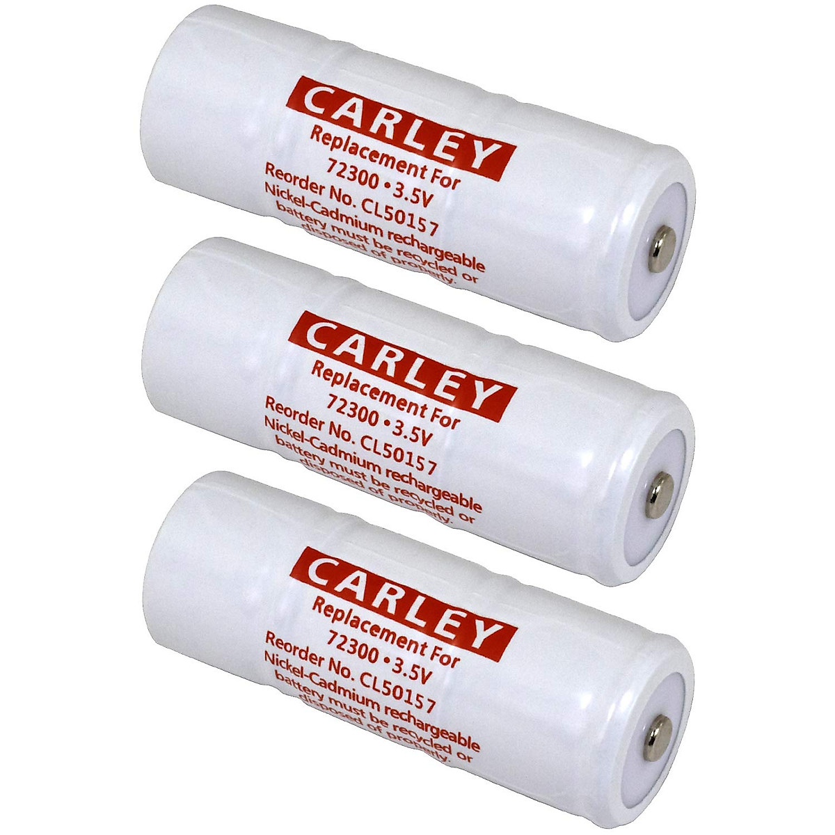 Carley Lamps 3 72300 Replacement for Welch Allyn 72300 Batteries 3.5V
