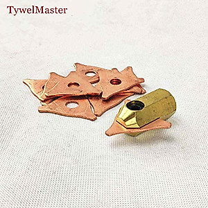 Kamas Washer Hook Triagne Dent Puller Electrode Chuck Dent Pulling Stud Welder Spot Welding Spotter Triangle Pad Kit - (Ships From: China, Diameter: M14)