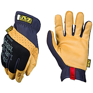 Mechanix Wear: Material4X FastFit Work Gloves (Medium, Brown/Black)
