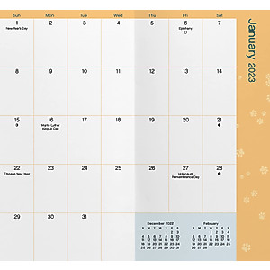 2023-2024 Cuddly Kittens Pocket Planner