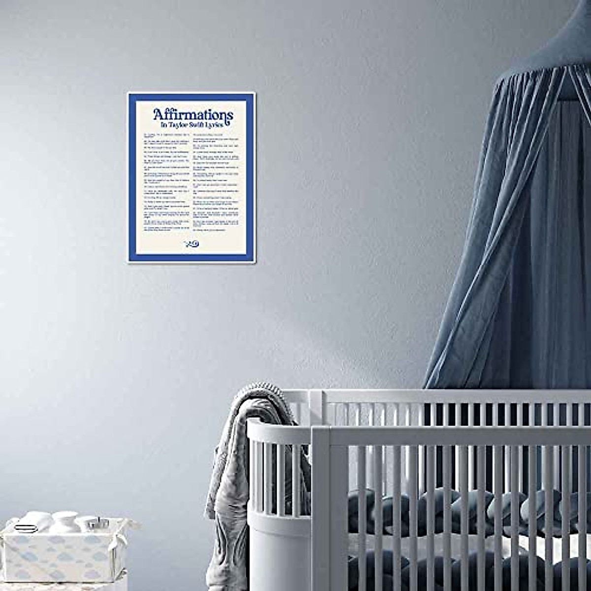 AHWOO The Girl Taylors midnights album lyrics posters for walls Canvas Print decor birthday decorations Living Room Bedroom Decor music poster for room aesthetic Poster Gift.