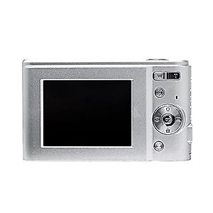 Niaviben Portable Mini Camera Rechargeable Student Digital Camera 30 Million Pixel HD Camera Pocket Digital Compact Camera for Home White
