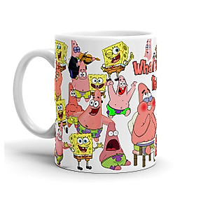 TIAZEA Coffee Mug What Birthday Is Tea Funnier Ceramic Than Cups 24 Christmas 25 11 Oz Mugs Gifts For Christmas Presents, White