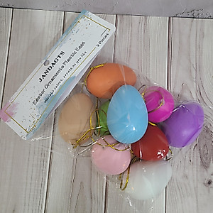 JANDAGTS Holiday ornaments, namely, molded plastic Easter eggs enhance your Easter celebrations