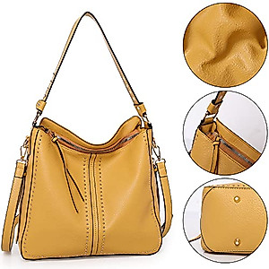 Montana West Hobo Bag for Women Large Vegan Leather Purses and Handbags Tote Bags Crossbody Shoulder Bag with Holster MWC-G1001MSTD