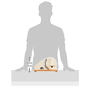 Zassenhaus Classic Manual Bread Slicer, 11.75-Inch by 8-Inch, Cream, (72082)