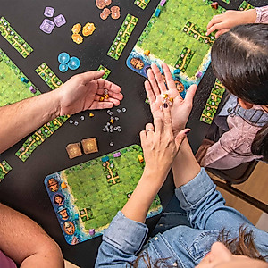 HABA Karuba - Jungle Adventure Tile Placement Family Puzzle Game - Exciting Family Games & Kids Board Games Ages 8-12 (Made in Germany)