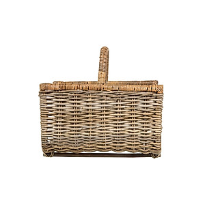 Kobo Fire Log Basket, Gray-Brown