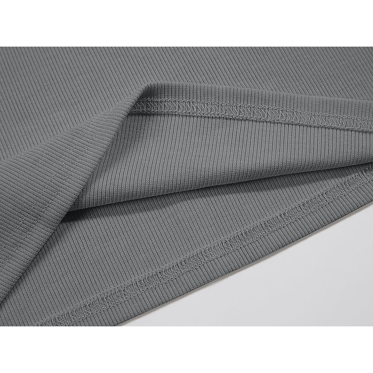 Ivay Womens Scoop Neck Ribbed Knit Tank Top Sexy Cotton Sleeveless Camisole Shirts