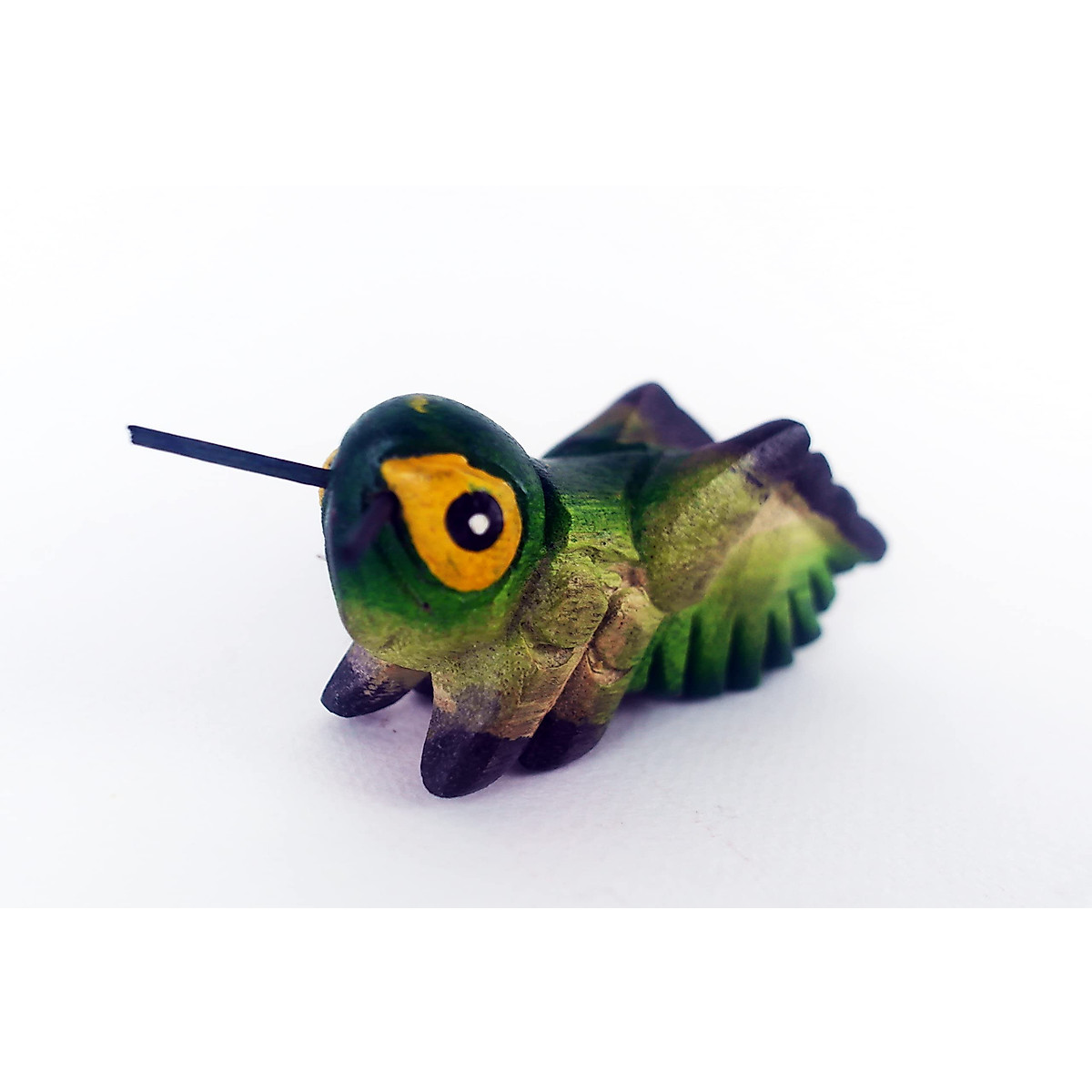 Guiro and Percussion Instruments animal Group Wooden 3 Pieces includes 3 Inch Wooden Frog, 4 Inch Wooden Cricket and 3.5 Inches Wooden Owls.