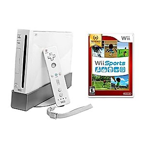Nintendo Wii Console with Wii Sports (Renewed)