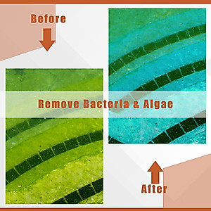 Solar Copper Anode Copper Replacement L=4.13" D=0.71" for Solar Pool Ionizer Chlorine Cost Save for Reduce Irritations Cleans and Clears Your Pool (4)