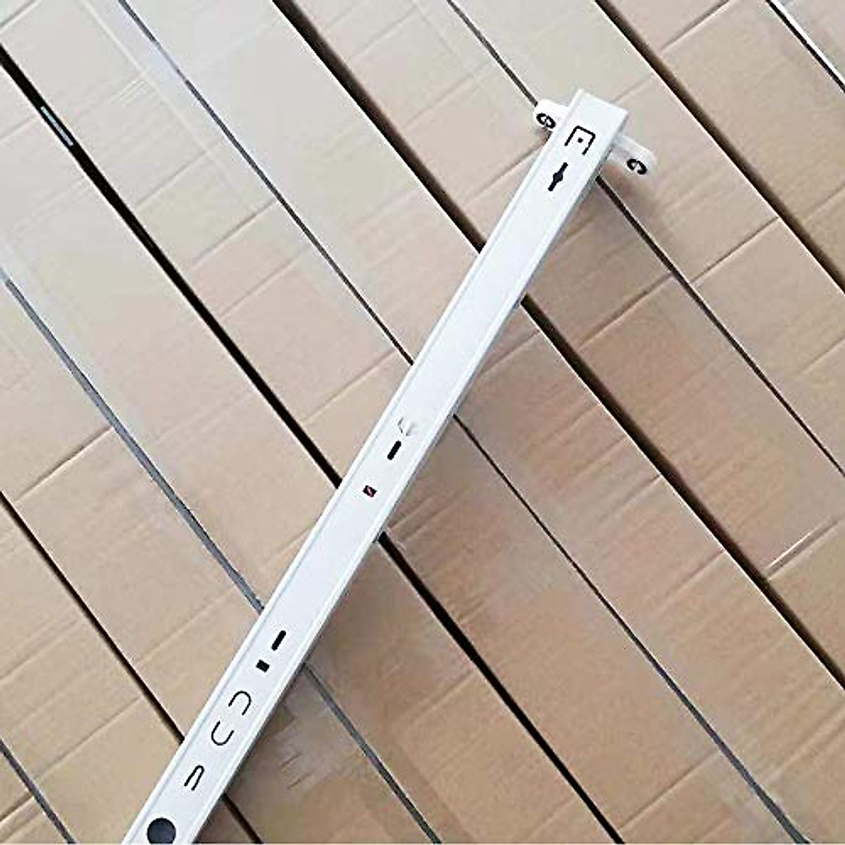 Bulb / Lamp T8 LED Store Commercial No Reflector Light Fixture *Includes 2 Bulbs (Clear Lens Bulb)