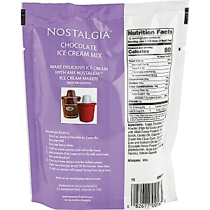 Creamy Chocolate Ice Cream Mix