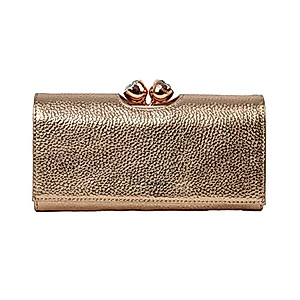 Ted Baker Women's Tammyy Textured Bobble Matinee Wallet (Leather, Rosegold)