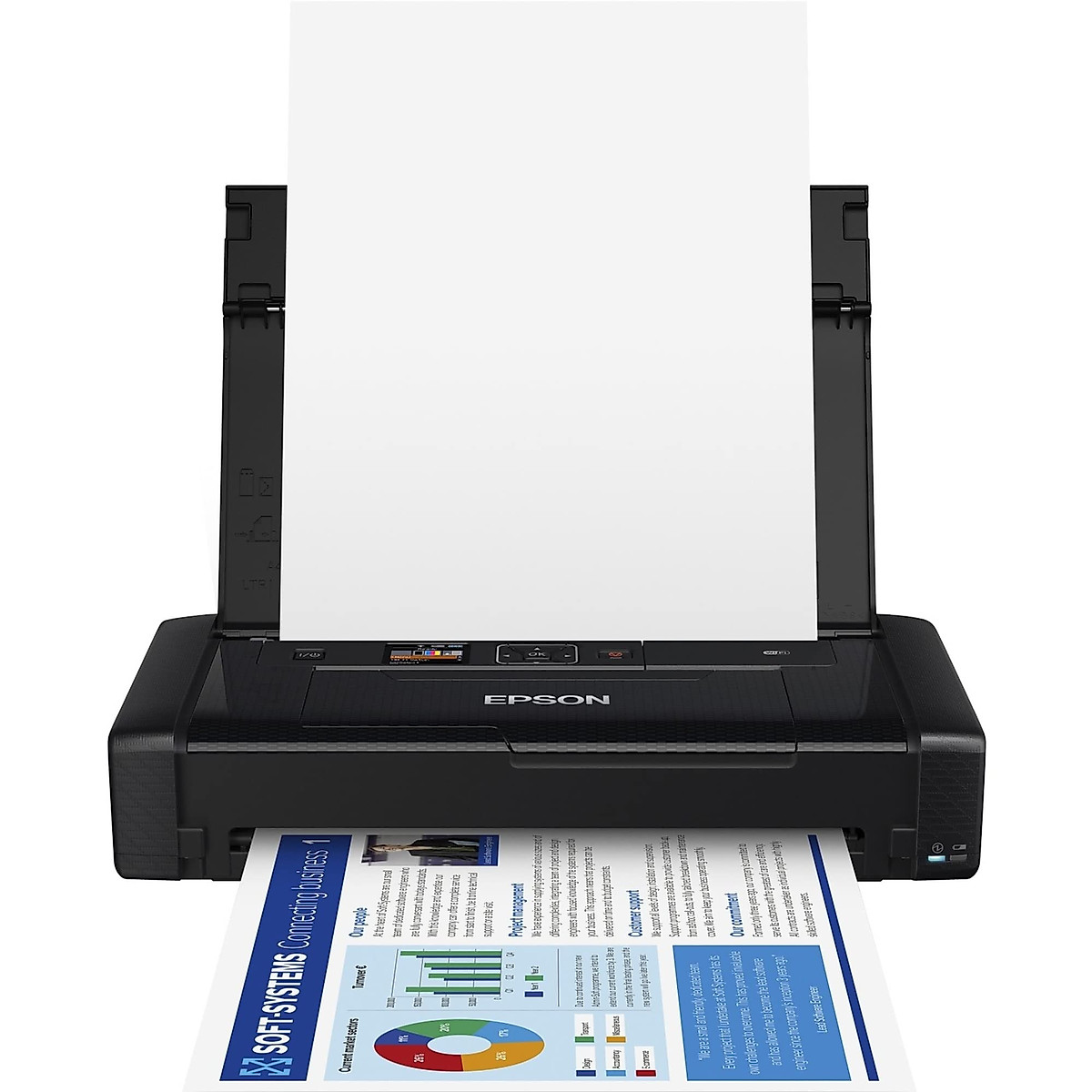 Epson Workforce WF-110 Wireless Mobile Printer, White Small