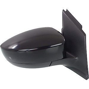 Kool Vue Passenger Side Power Non-Heated Mirror for Ford Escape 2013-2016 Without Signal Light, Blind Spot Light, Memory & Puddle Lamp Paintable