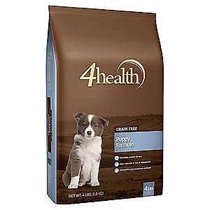 4health Tractor Supply Company Grain Free Puppy Formula Dog Food, Dry, 4 lb. Bag