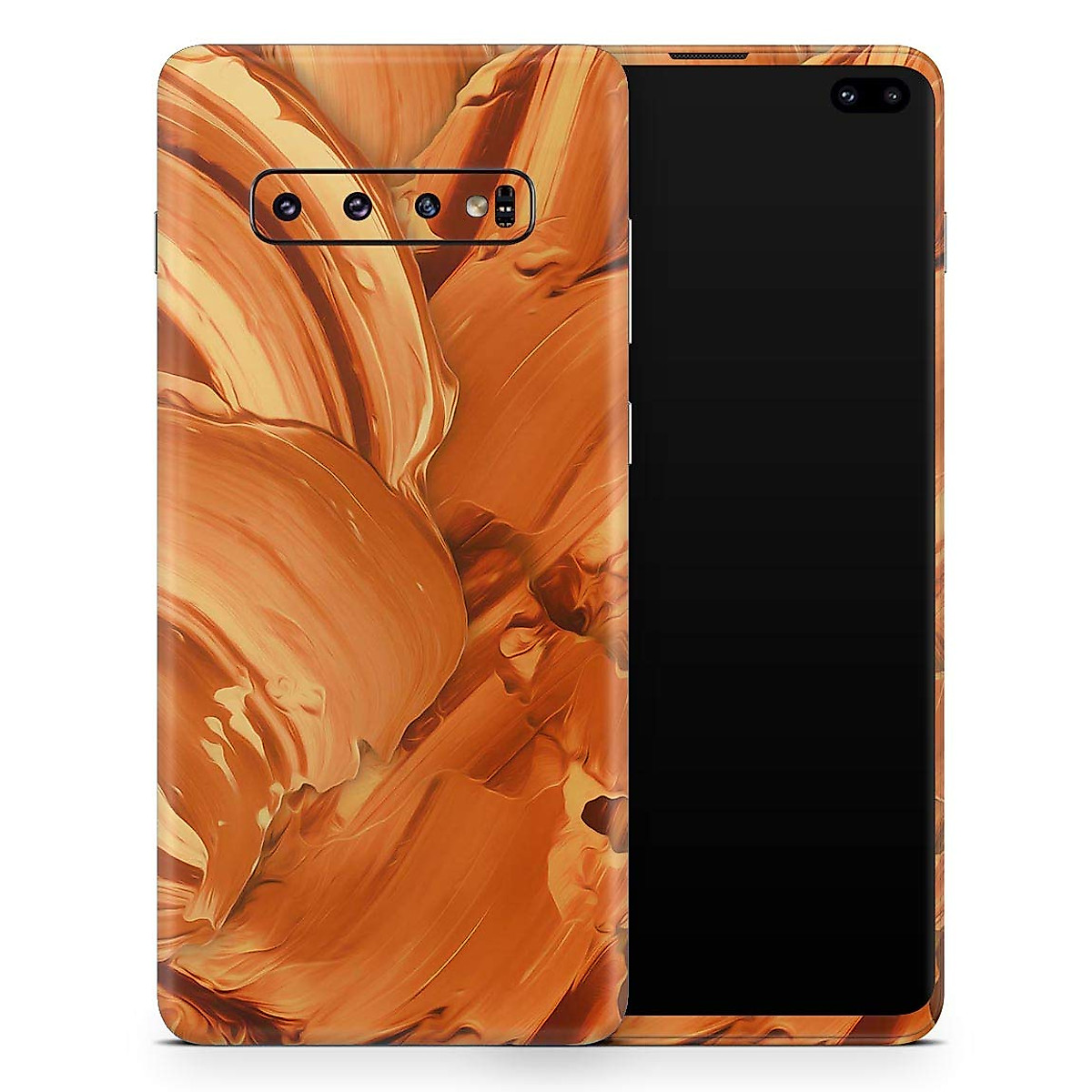 DesignSkinz Blurred Abstract Flow V46 Protective Vinyl Decal Wrap Skin Cover Compatible with The Samsung Galaxy S20 (Screen Trim & Back Glass Skin)