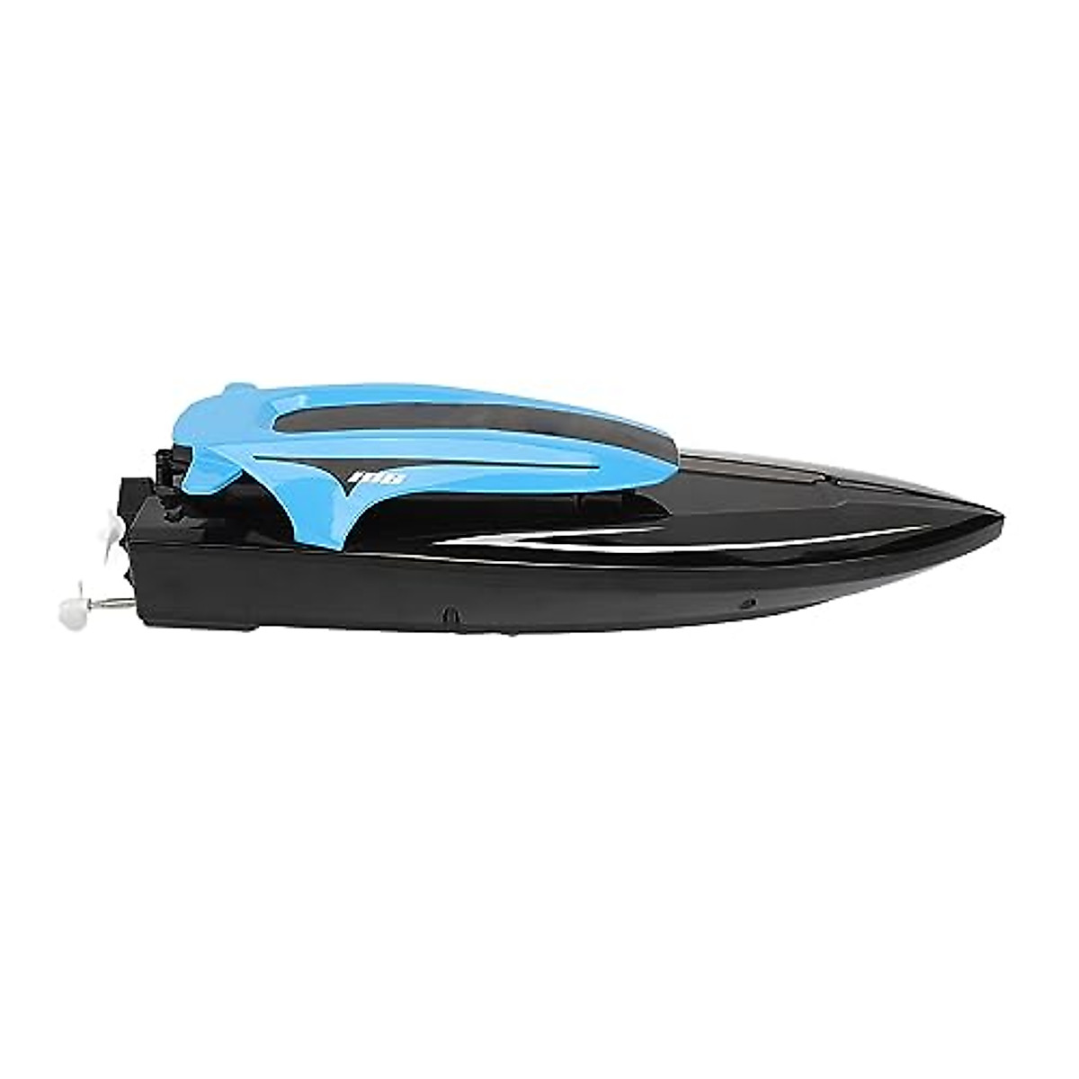 Jeanoko RC Boat, Powerful 4CH LED Light RC Boats Toy High Speed with Remote Control for Lakes