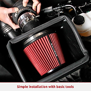 Spectre Performance Air Intake Kit: High Performance, Desgined to Increase Horsepower and Torque: Fits 1999-2003 FORD (Excursion, F250 Super Duty, F350 Super Duty) SPE-9922