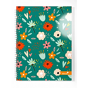 Silvine A4 Wirebound Notebooks in 4 Assorted Marlene West Designs. 160 Pages, Lined with Margin. Ref TWA4MW [Pack of 4]