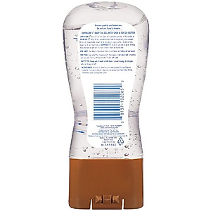 Johnson's Baby Oil Gel Enriched with Shea and Cocoa Butter, Great for Baby Massage, 6.5 fl. oz