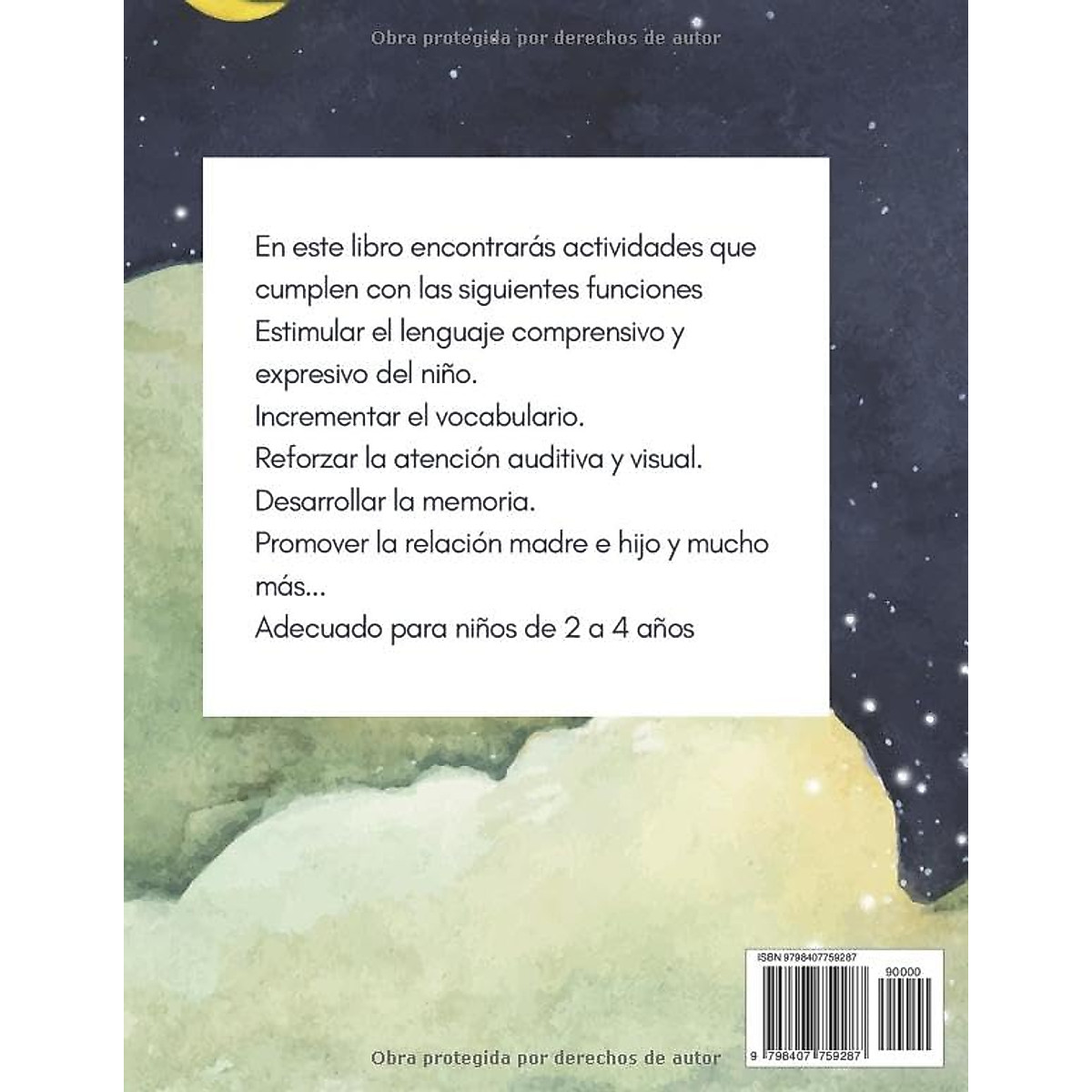 Mi primer libro de estimulación de lenguaje: para niños de 2 a 4 años (Spanish Edition)