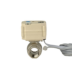 Z-Wave 3/4" Valve Water Control Valve by Leak Intel, Z-Wave Plus, NSF Certified, USA MADE, 10 Year Manufacturer's Warranty