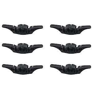 Power Cord Wrapper ZCZQC 6pcs Cord Wrapper for Appliances Black Rubber Kitchen Cord Organizer Compatible with Stand Mixer, Air Fryer, Coffee Maker, Toaster, Oven
