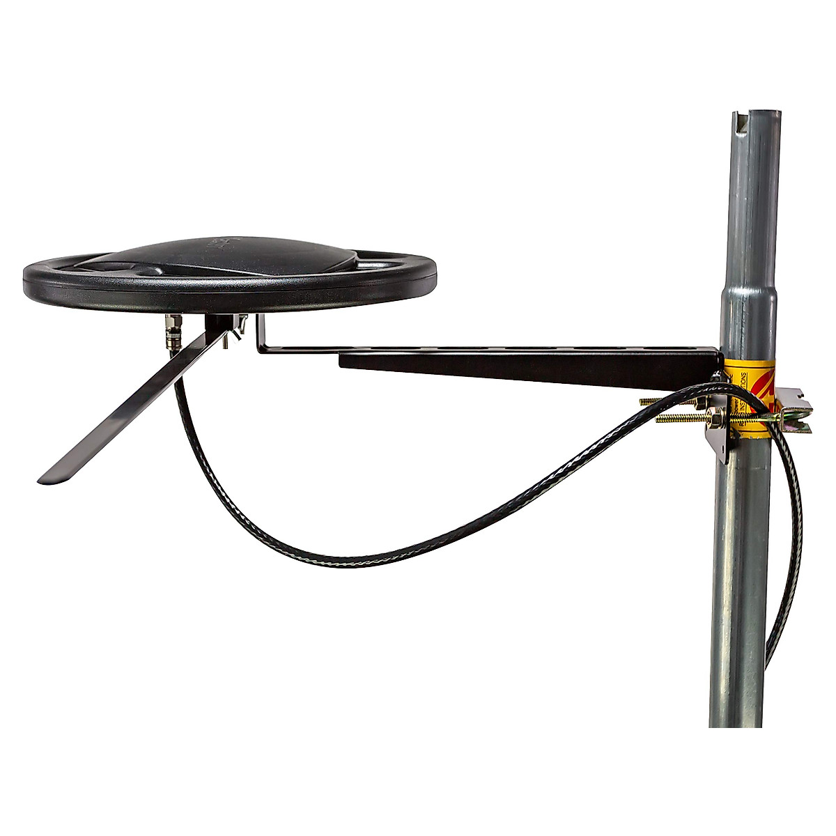 Channel Master Omni+ 50 - Omnidirectional Digital HDTV Antenna with 360 Degree Reception, Includes Mounting Bracket for Roof, Attic & RV Installations, Indoor/Outdoor (50 Mile Range)