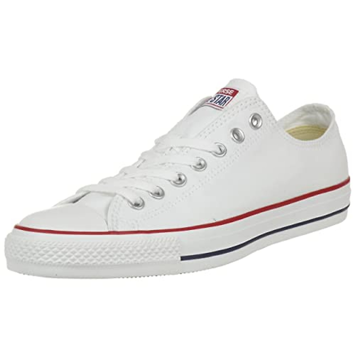 Converse Unisex Chuck Taylor All Star Low Top Optical White Sneakers - 12 B(M) US Women / 10 D(M) US Men