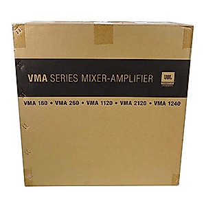 JBL VMA1240 Commercial/Restaurant 240W 70v Bluetooth Mixer/Amplifier, 5 Inputs Bundle with (4) Rockville CCL6T Black 70V 6" Commercial Ceiling Speakers 4 Restaurant/Office