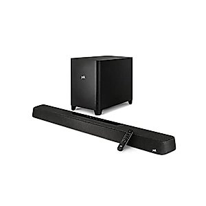 Polk MagniFi Max AX 5.1.2 Channel Sound Bar with 10" Wireless Subwoofer (2022 Model), Dolby Atmos and DTS:X Certified, Polk's Patented VoiceAdjust & SDA Technologies, Easy Setup,Black