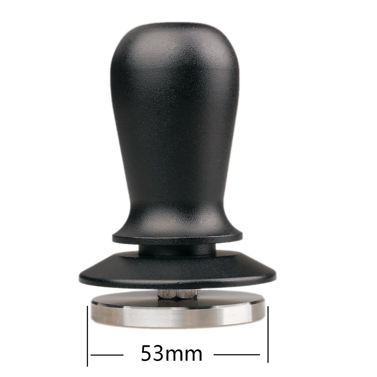 omgogo 53mm Espresso Tamper, Premium Barista Coffee Tamper with Calibrated Spring Loaded, 100% Stainless Steel