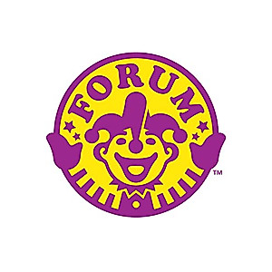 Forum Novelties Men's Mask-Day of Dead-Half-Male, Black, Standard