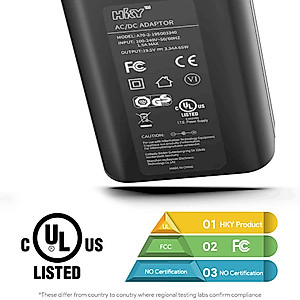 UL Listed for Dell 65w AC Adapter,HKY Laptop Charger for Dell Latitude 3520 3420 3320,Inspiron 14 15 16 17 3000 5000 7000 Series 5420 5425 3520 3521 3525 5620 5625,Vostro 5502 5402 5301 5620 5625