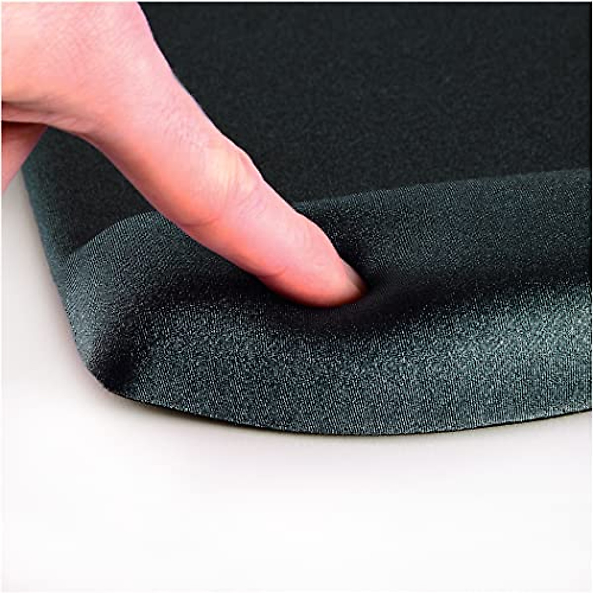 Fellowes PlushTouch Wrist Rest with FoamFusion Technology, Graphite (9252301)