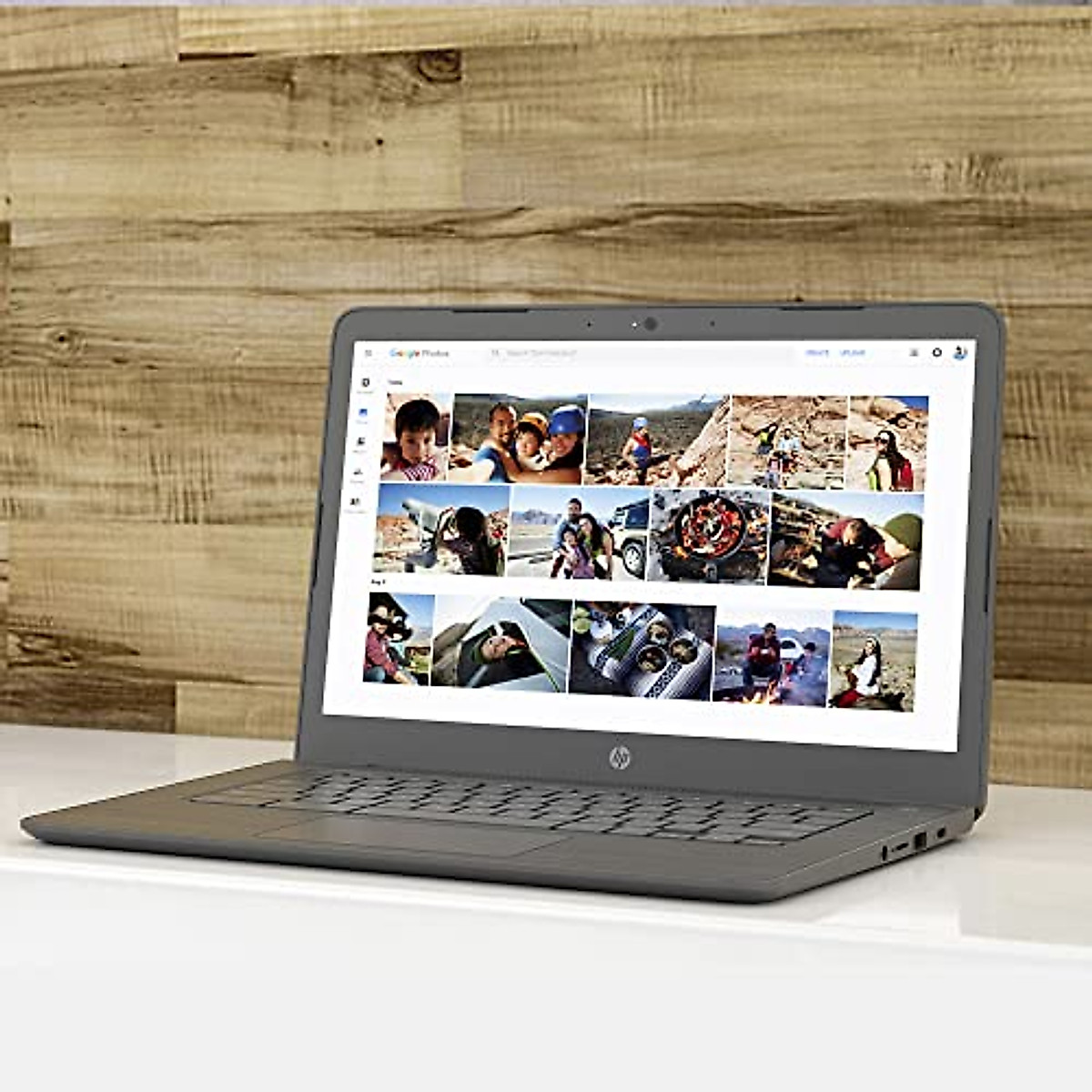 2021 HP Chromebook 14 Inch Full HD Display Laptop, Intel Celeron N3350 up to 2.4 GHz, 4GB RAM, 64GB eMMC, WiFi, Webcam, USB Type C, Chrome OS + (Zoom or Google Classroom Compatible) NonTouch - Gray