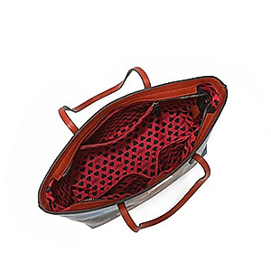 DESTINY BY NICOLE LEE Shopper Tote Bag Eco Leather Shoulder Handbags Fashion Print for Women Girls NK12100LCT MyNameNikky