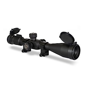 Monstrum G3 5-25x50 First Focal Plane FFP Rifle Scope with Illuminated MOA Reticle and Parallax Adjustment | Black